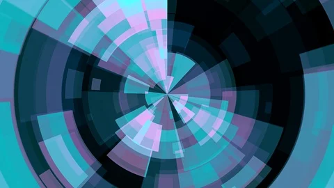 abstract color moving circle block backg... | Stock Video | Pond5