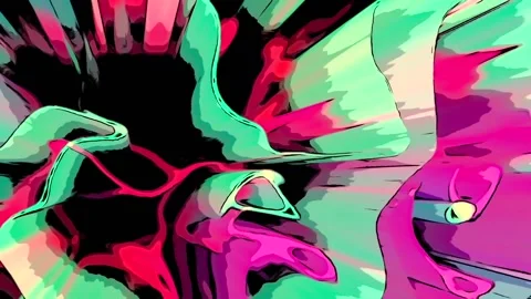 Abstract Comic Look Vj Loops Animation B... | Stock Video | Pond5