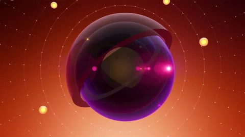 Abstract Cross Section Of Multiple Spher... | Stock Video | Pond5