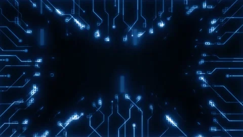 Cyber Background Stock Video Footage | Royalty Free Cyber Background ...