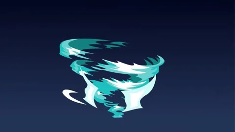 abstract cyclone effect background and 2... | Stock Video | Pond5