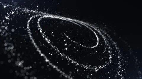 Abstract Dark Particles Background | Stock Video | Pond5