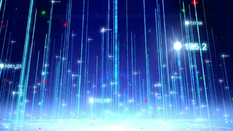 Abstract digital background loop | Stock Video | Pond5