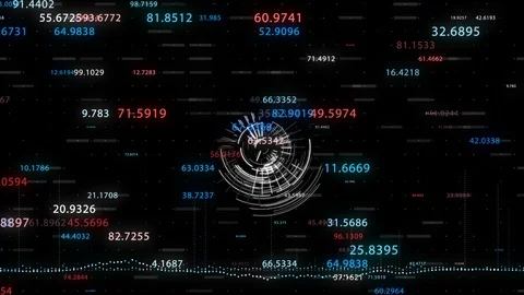 Animated Binary Numbers Stock Footage ~ Royalty Free Stock Videos | Pond5