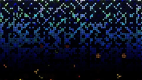 Abstract Dot Screen Effect Background Mo... | Stock Video | Pond5
