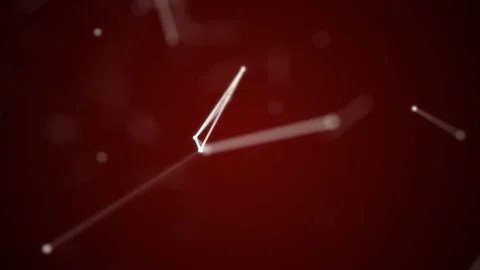 The abstract dotted grid. Loop animation... | Stock Video | Pond5