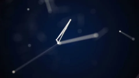 The abstract dotted grid. Loop animation... | Stock Video | Pond5