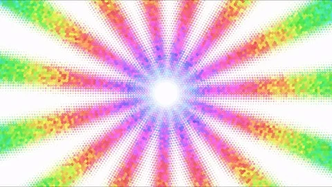 Abstract Dotted Rotating Stripes Backgro... | Stock Video | Pond5