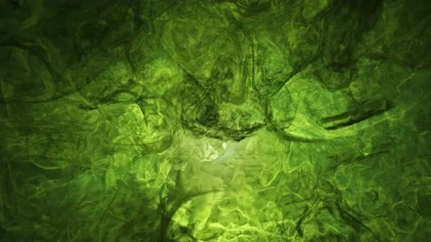 Abstract emerald green cloudy crystal ca... | Stock Video | Pond5