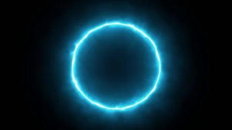 Abstract Energy Circle Background Loop | Stock Video | Pond5