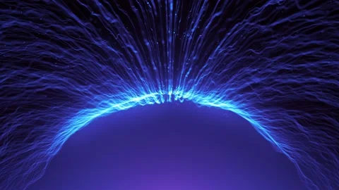 Abstract Energy Forcefield Particles Bac... | Stock Video | Pond5