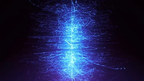 Abstract Energy Forcefield Particles Bac... | Stock Video | Pond5