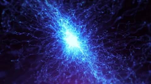 Abstract Energy Forcefield Particles Bac... | Stock Video | Pond5