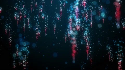 Abstract Falling Magic Particles Backgro... | Stock Video | Pond5
