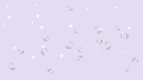 Abstract falling wings background and 2d... | Stock Video | Pond5