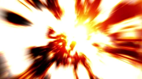 Abstract fire background in zoom motion | Stock Video | Pond5