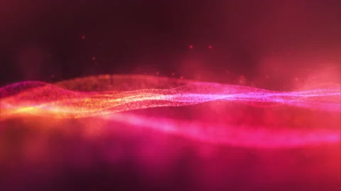 Abstract Fire Particles Matrix Particle ... | Stock Video | Pond5