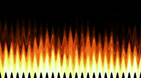 Abstract flame pulse wave fire flame hea... | Stock Video | Pond5
