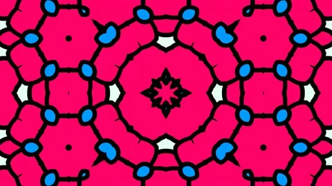 Abstract Flower Pattern Animated Backgro... | Stock Video | Pond5