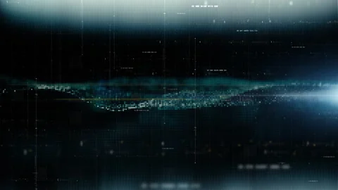 Abstract Flowing Matrix Data with explod... | Stock Video | Pond5