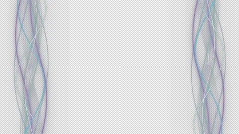 abstract frame on transparent background... | Stock Video | Pond5