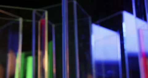 Abstract geometric background with trans... | Stock Video | Pond5