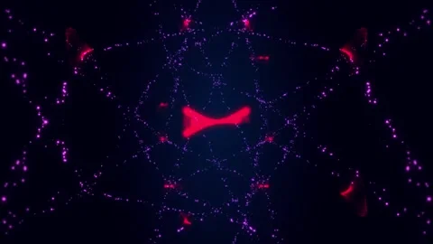 Abstract Geometric Shapes Particles Loop Background AEP ~ After Effects ...