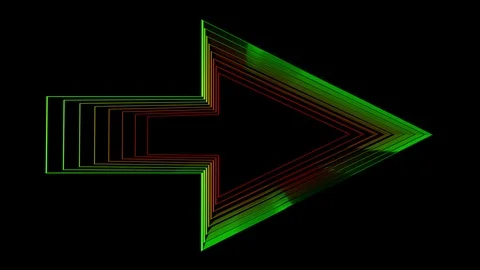 Abstract Geometric Transformation Motion... | Stock Video | Pond5