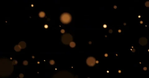 abstract gold glow particles bokeh flowi... | Stock Video | Pond5