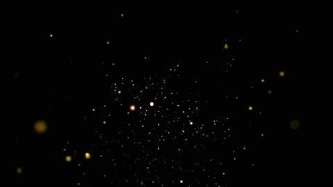 Abstract Gold Particles Background Loop | Stock Video | Pond5