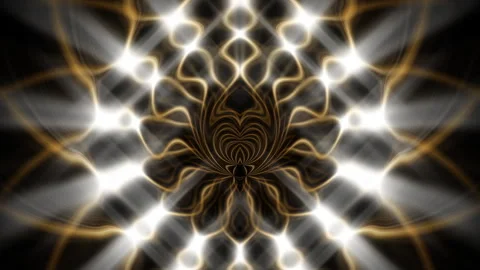 Abstract Golden circle Visual Rays radia... | Stock Video | Pond5