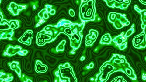 Abstract green background loop. Cells, b... | Stock Video | Pond5