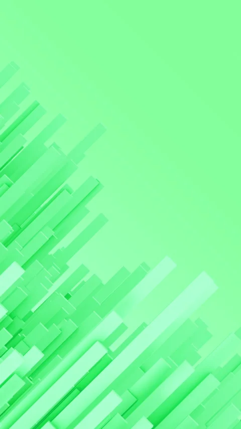 Abstract green cubes geometric structure... | Stock Video | Pond5