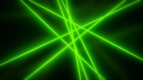 Abstract Green Light Rays Spinning Backg... | Stock Video | Pond5