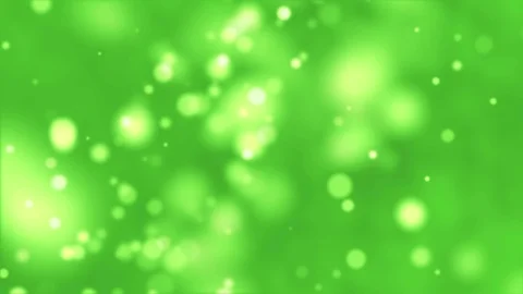 Abstract Green Particles Background - 4K | Stock Video | Pond5