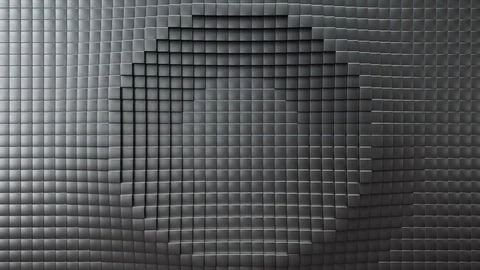 Abstract Ground Ripple, 3d Animation 4k | Stock Video | Pond5