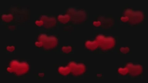Abstract Heart Flying Animation In 4k an... | Stock Video | Pond5