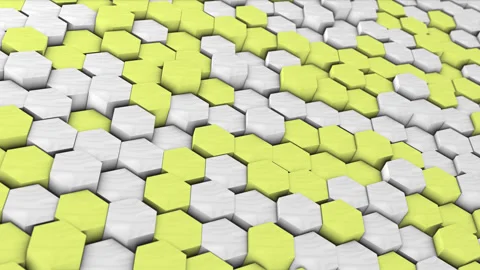 Abstract Hexagon Geometric Surface Loop ... | Stock Video | Pond5