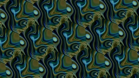 Abstract hexagon spinning shiny liquid a... | Stock Video | Pond5