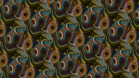 Abstract hexagon spinning shiny liquid a... | Stock Video | Pond5