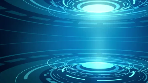Abstract hi-tech animated background. Lo... | Stock Video | Pond5