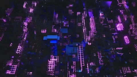 Animated Tech Background Stock Video Footage | Royalty Free Animated ...