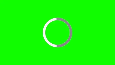 Loading Circle Green Screen Stock Video Footage | Royalty Free Loading ...