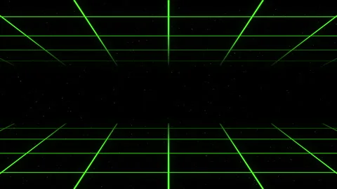 Abstract infinite grid lines moving in 4... | Stock Video | Pond5