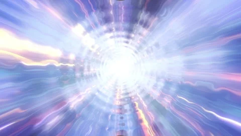 Abstract light blue energy flow refracti... | Stock Video | Pond5