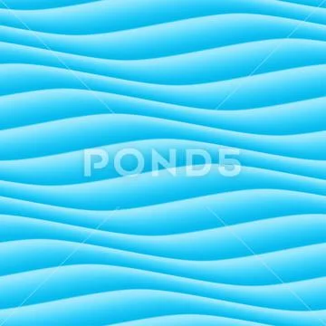 Abstract light blue wave background. Seamless ripple texture ...