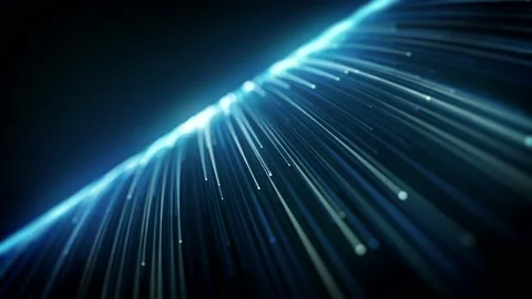 Abstract Light Strings Flowing Intro Bac... | Stock Video | Pond5