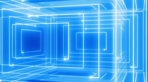 Looping Music Background Blue Looping Motion Design Stock Footage ...