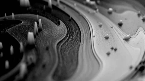 Abstract liquid Motion Graphics, Black A... | Stock Video | Pond5