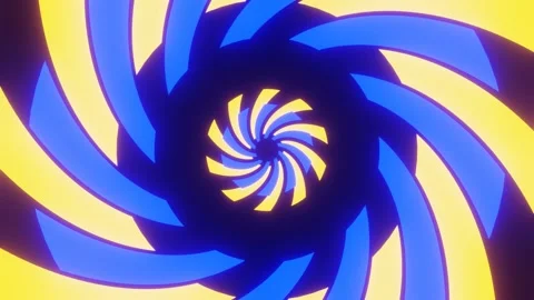 Abstract loop animation expanding from t... | Stock Video | Pond5